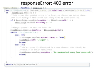 AngularJS $http Interceptors (Explanation and Examples) | PPTX