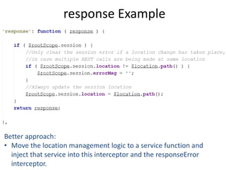 AngularJS $http Interceptors (Explanation and Examples) | PPTX