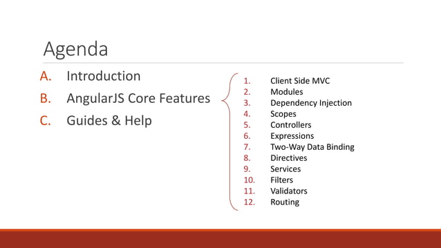 AngularJS: Overview & Key Features | PPT AngularJS: Overview & Key Features | PPT