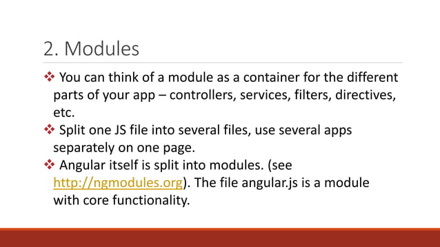 AngularJS: Overview & Key Features | PPT AngularJS: Overview & Key Features | PPT