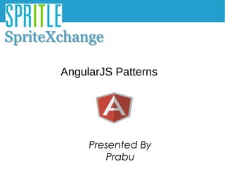 Angularjs patterns | ODP | Web Development | Internet