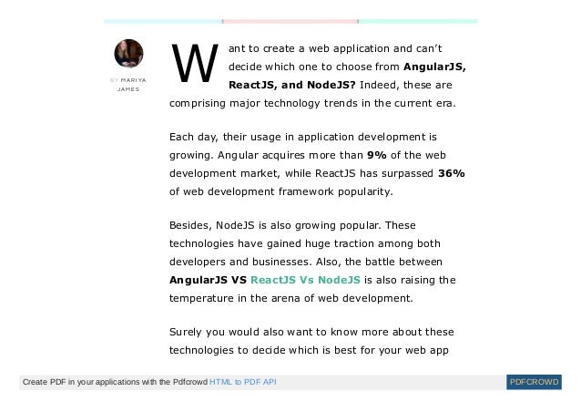 AngularJS Vs ReactJS VS NodeJS Comparison | Which One is best for web ... AngularJS Vs ReactJS VS NodeJS Comparison | Which One is best for web ...