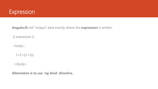 Intoduction to Angularjs | PPTX