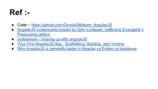 Getting Started With AngularJS | PPT