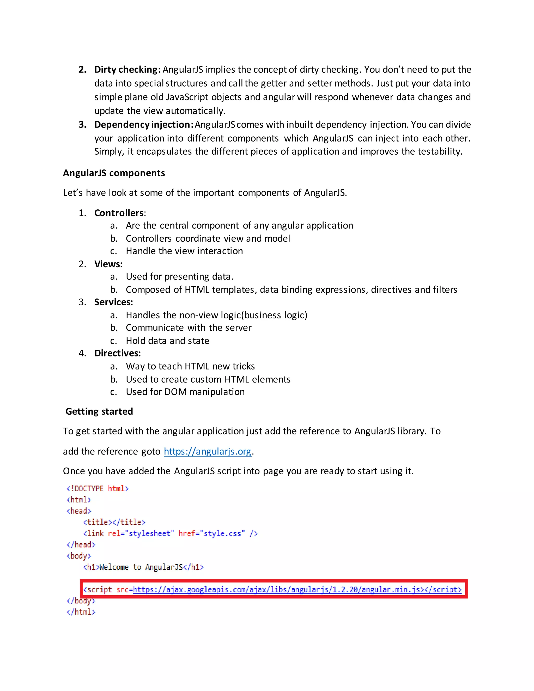 Angular js getting started | PDF Angular js getting started | PDF