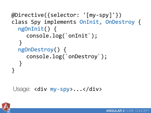 Angular 2: core concepts | PPT