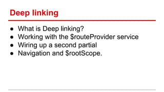 AngularJS Basics - Knowledge Sharing | PPT