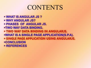 Angular JS | PPT