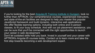 AngularJS institute in Gurgaon.pptx