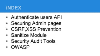 Angular js security | PPT