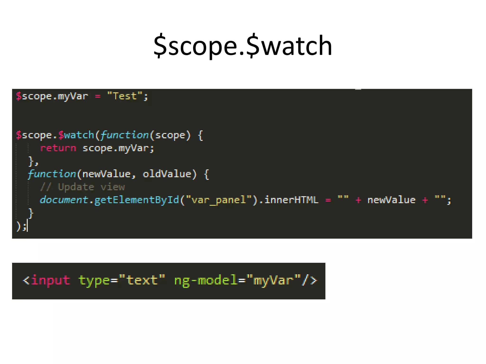AngularJs presentation | PPT