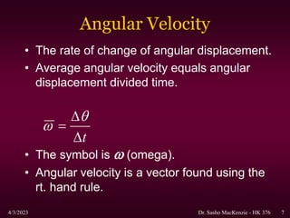 Angular Velocity Formula Precalculus