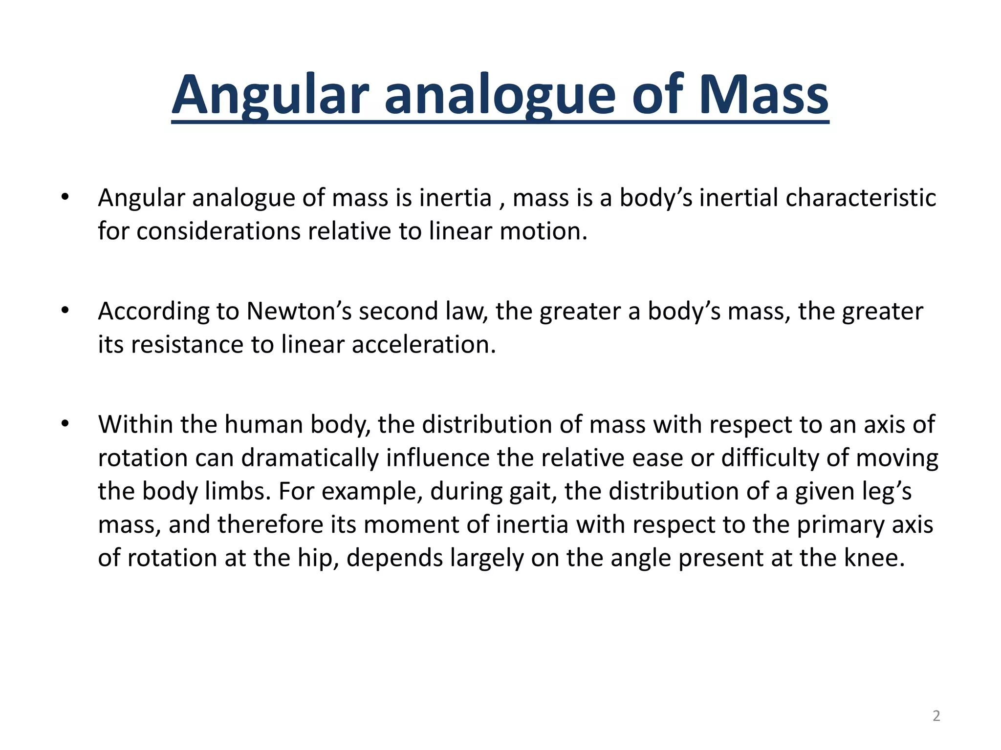Angular kinetics | PPTX