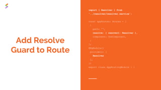 Angular Lazy Loading and Resolve (Route Resolver) | PPT