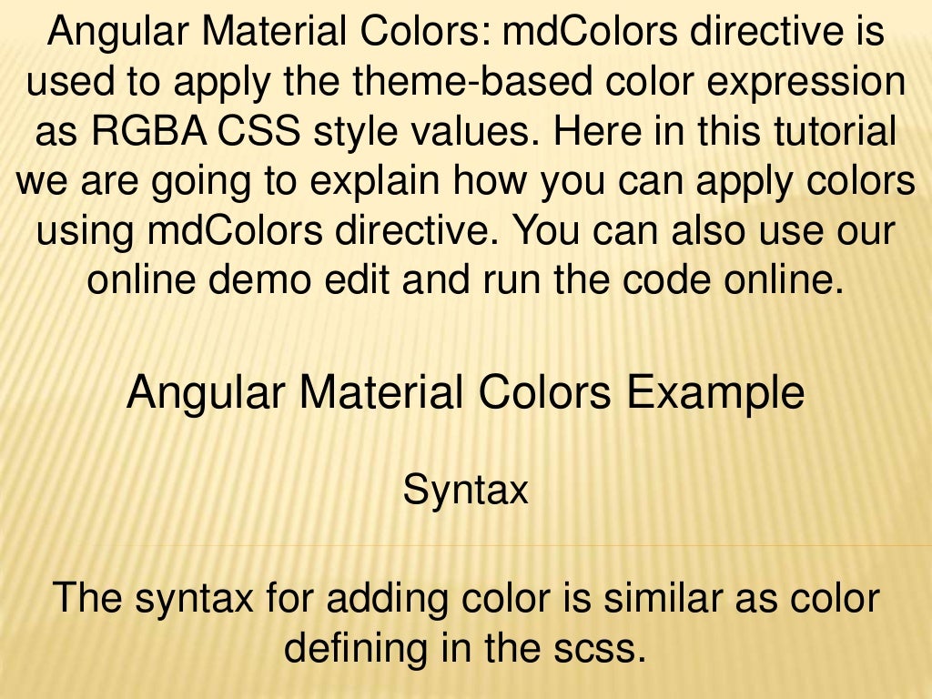 Angular material colors | tutorialsplane.com