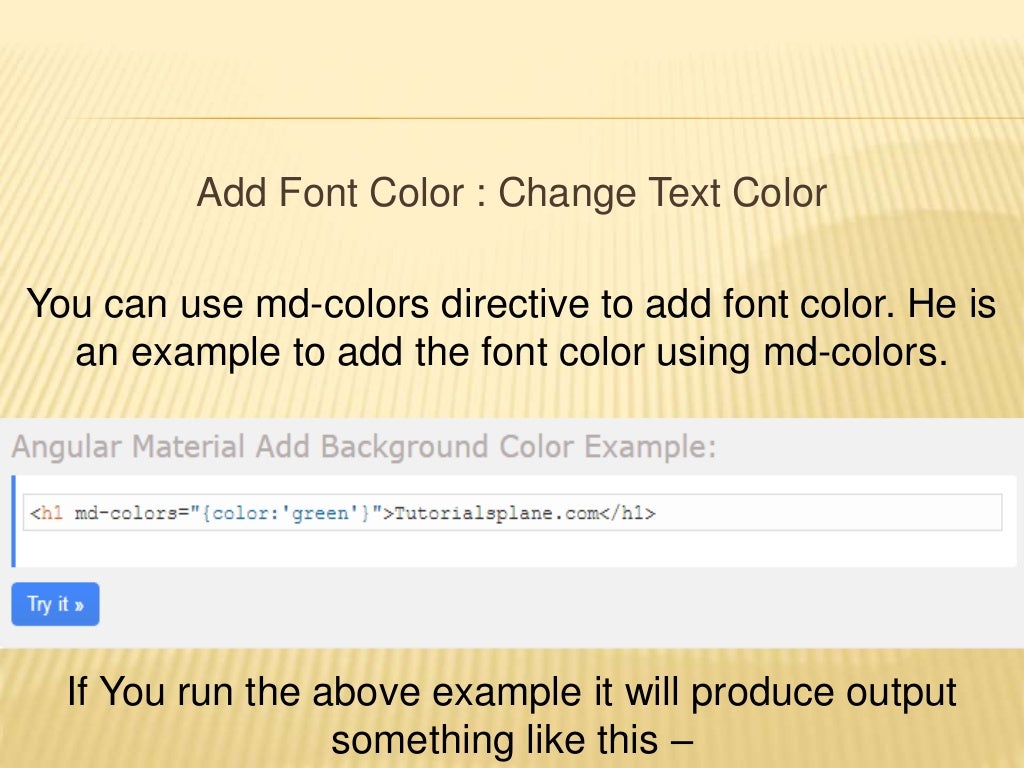 Angular material colors | tutorialsplane.com