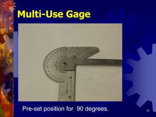 Angular Measurement tools in instrumentation | PPT
