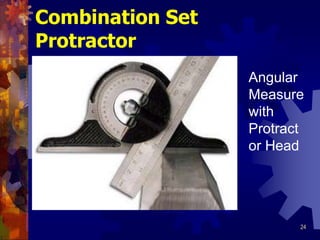 Angular Measurement tools in instrumentation | PPT