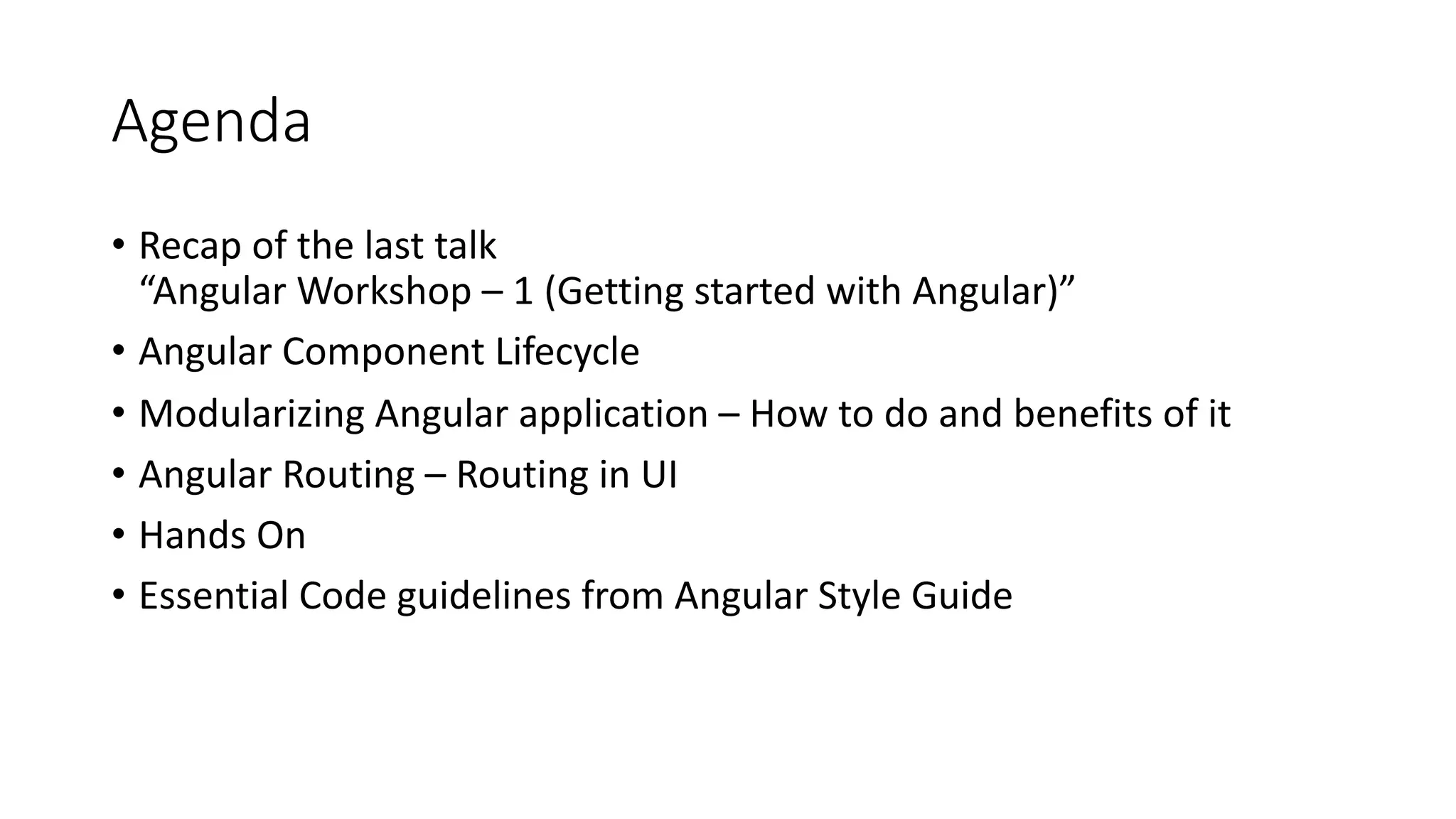 Angular meetup 2 2019-08-29 | PDF | Web Development | Internet