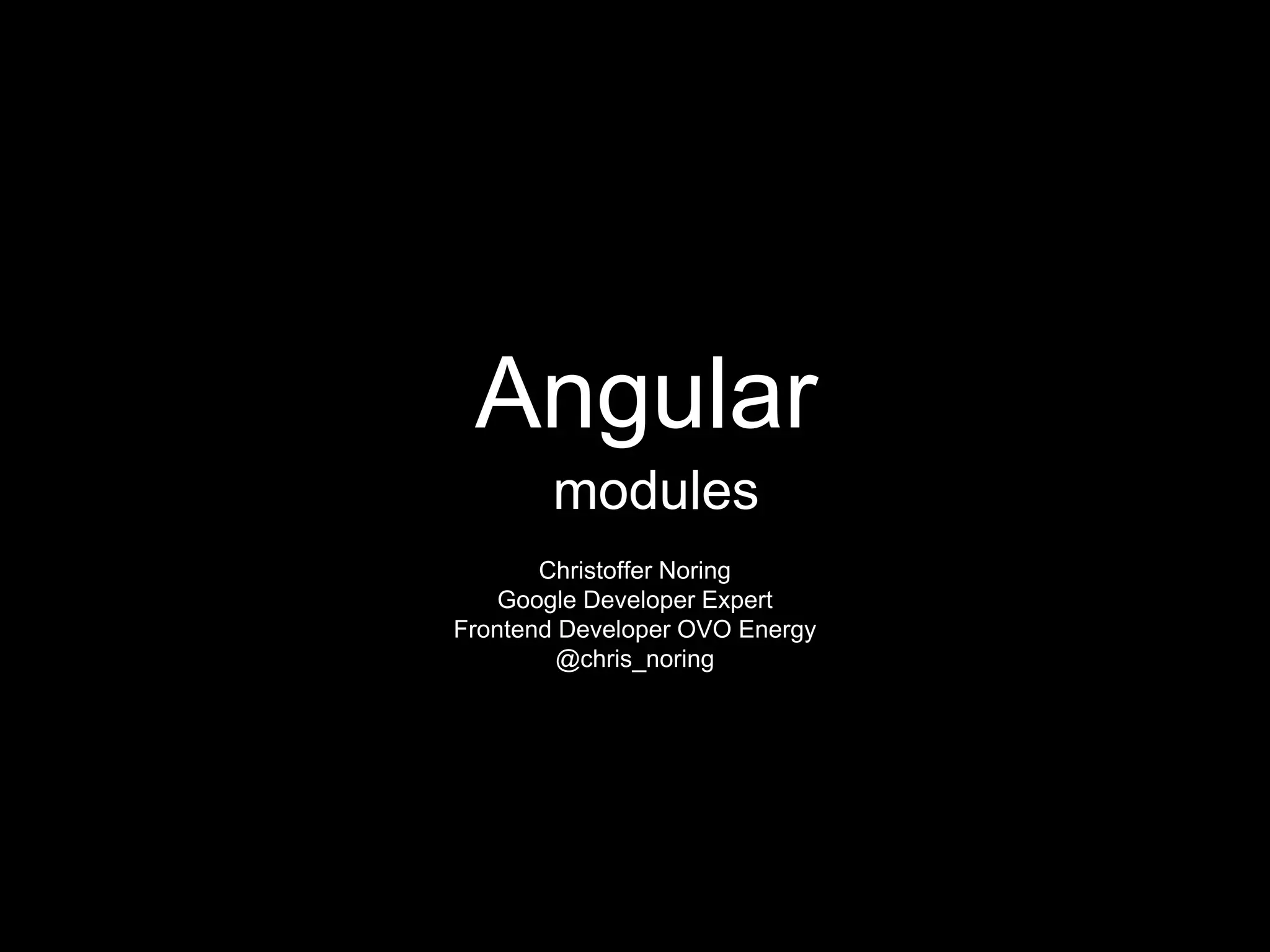 Angular modules in depth | PPTX Angular modules in depth | PPTX
