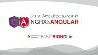 Data architectures in Angular & NGRX Introduction | PPT
