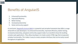 AngularJS Training Course in Delhi | PPT