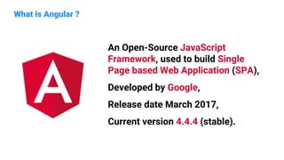 Introduction To Angular 4 - J2I | PDF