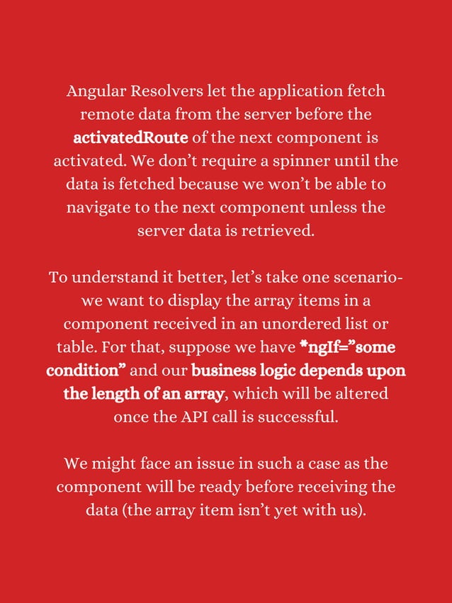 Angular resolver tutorial | PDF