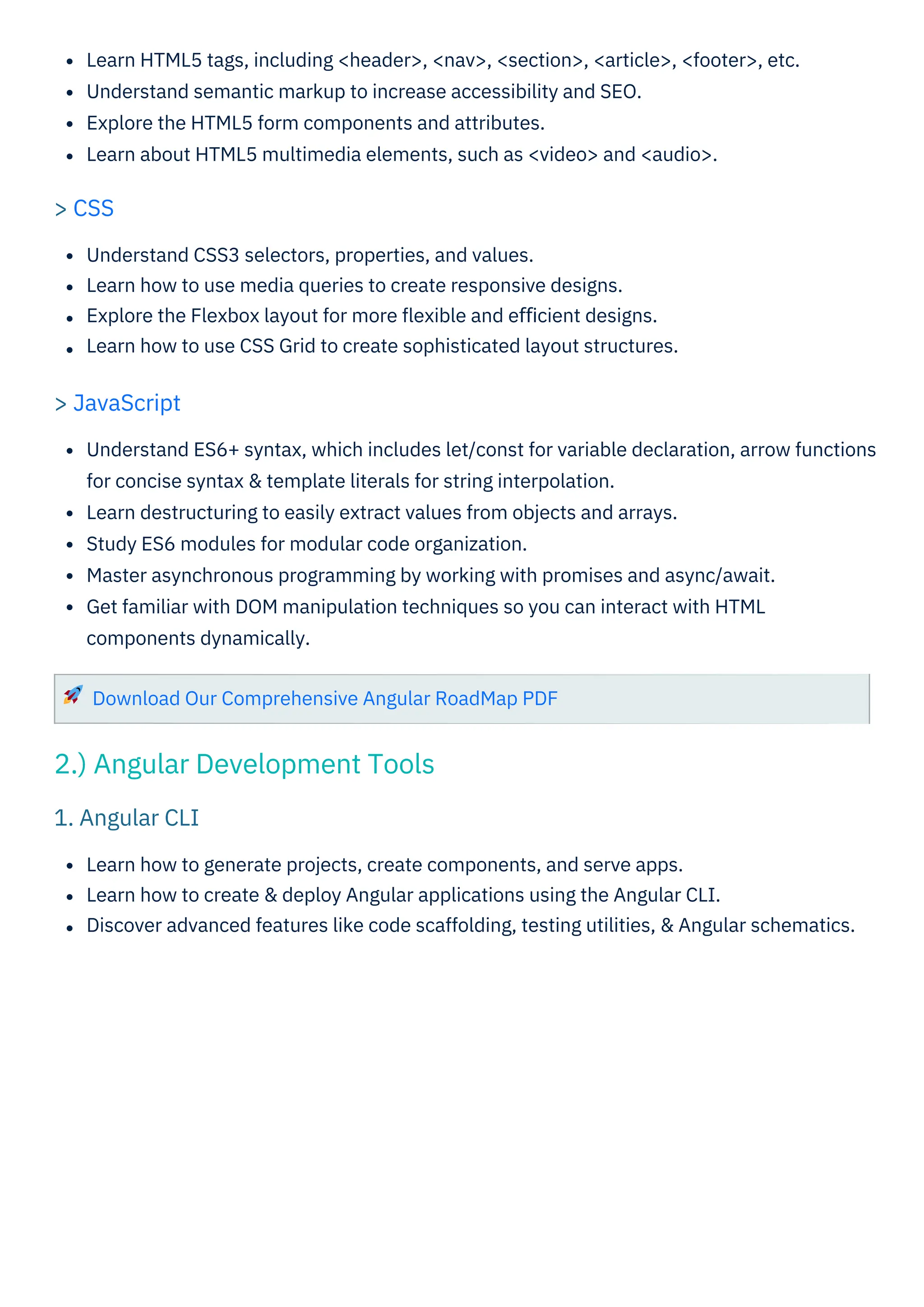 Angular Roadmap For Beginner PDF By ScholarHat.pdf Angular Roadmap For Beginner PDF By ScholarHat.pdf