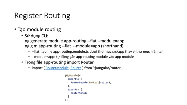 Angular Routing Ppt
