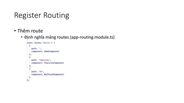 Angular routing | PPT