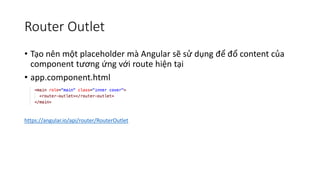Angular routing | PPT