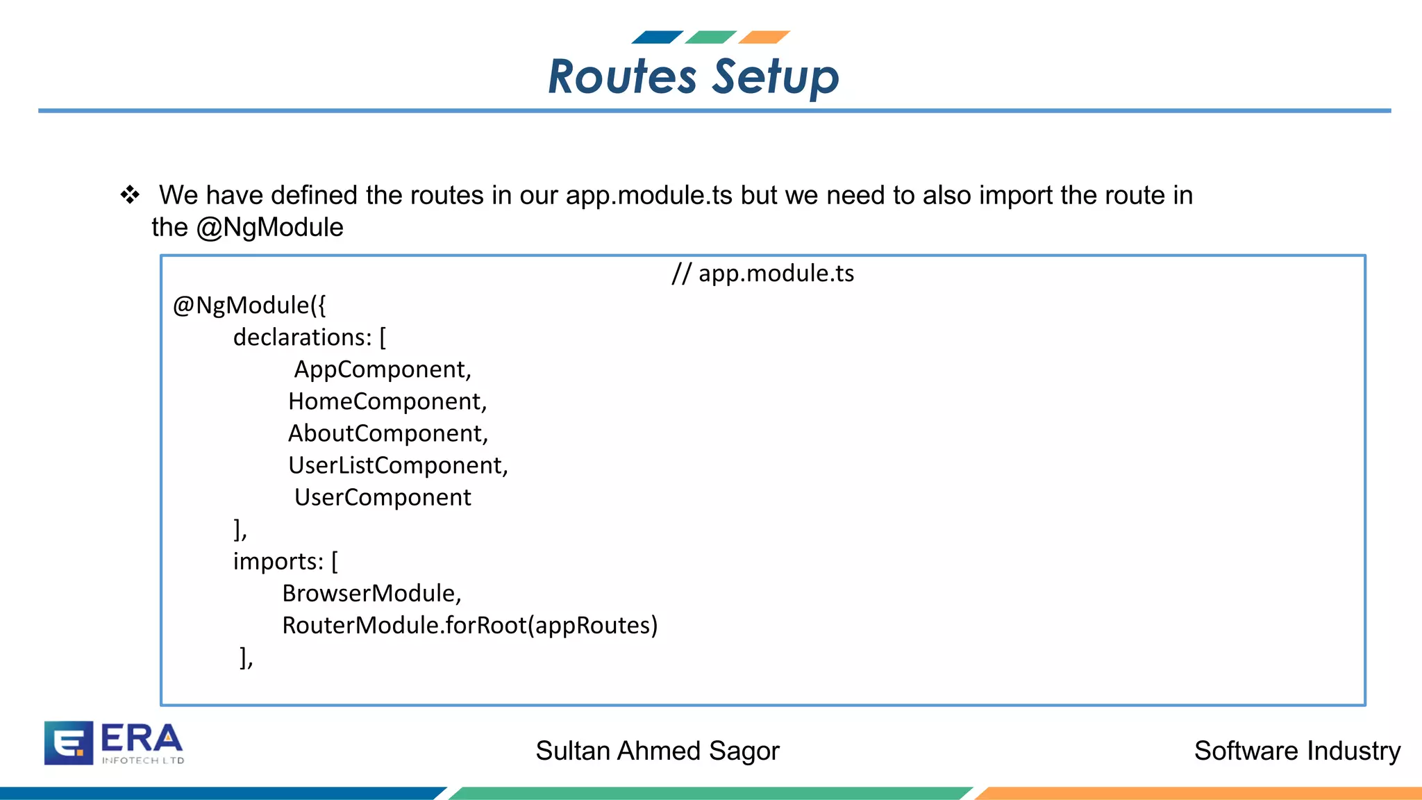 Angular routing | PDF