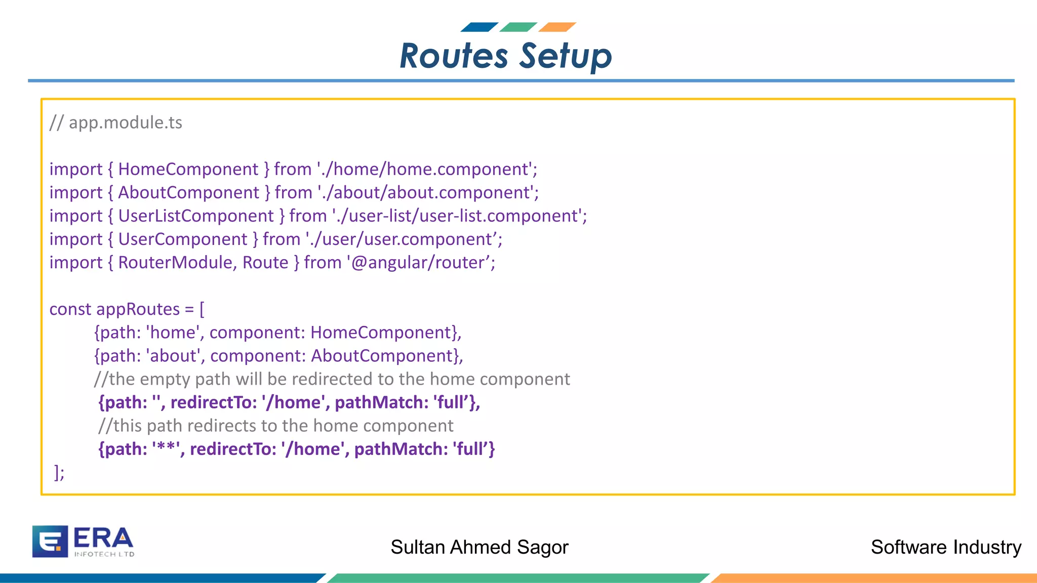 Angular routing | PDF