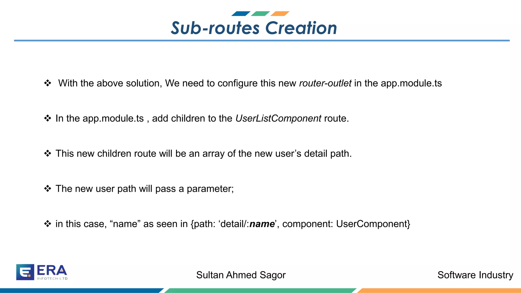 Angular routing | PDF