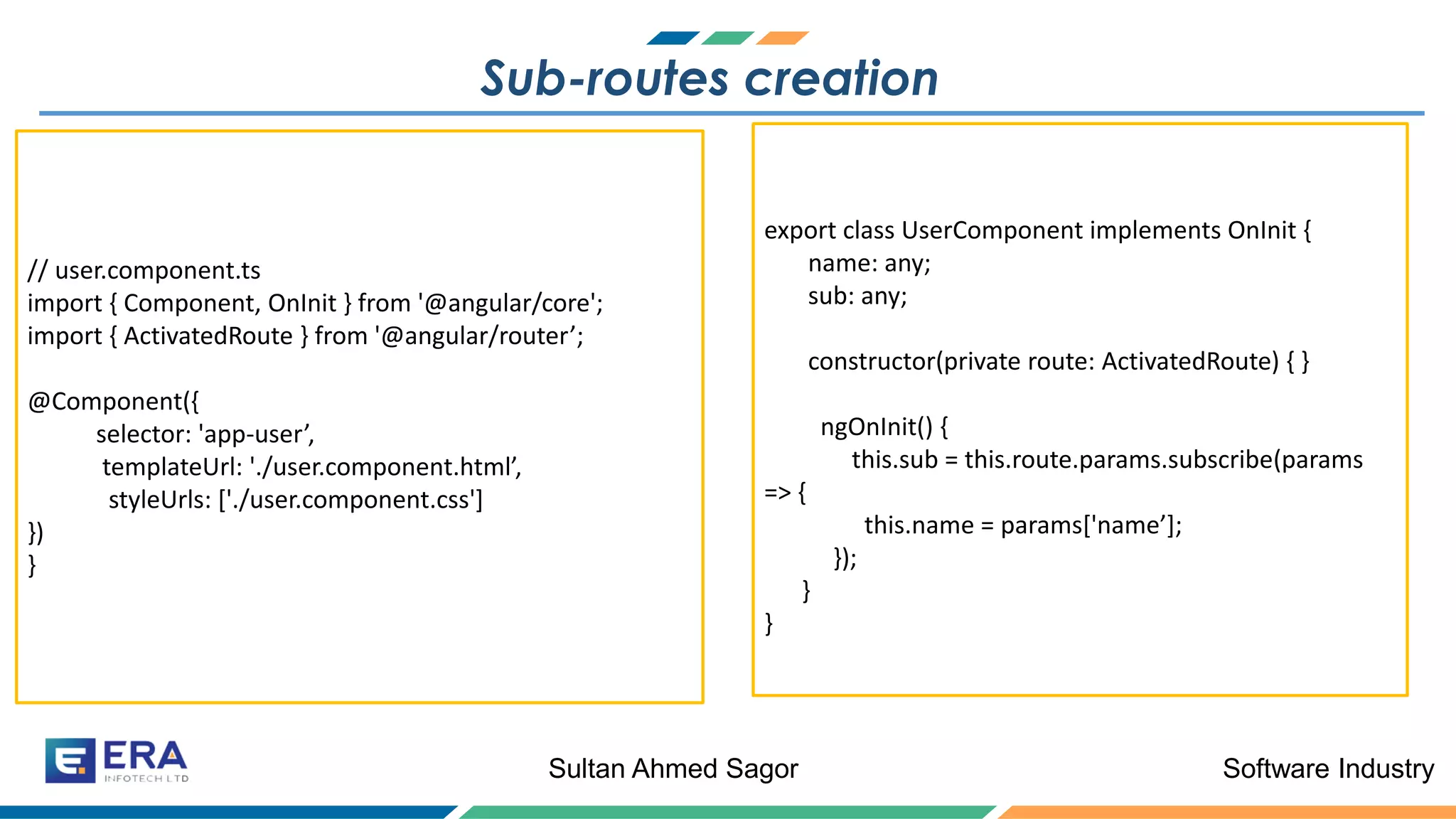Angular routing | PDF