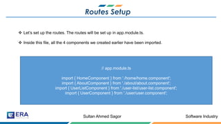 Angular routing | PDF