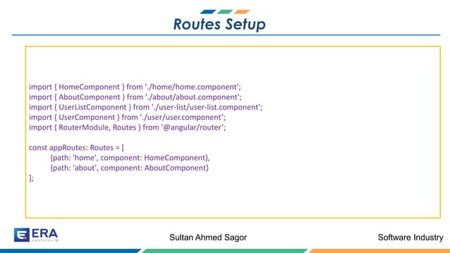 Angular routing | PDF