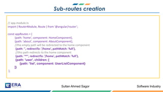 Angular routing | PDF