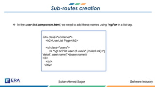 Angular routing | PDF