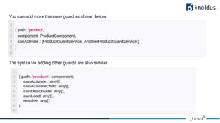 Angular Routing Guard | PDF