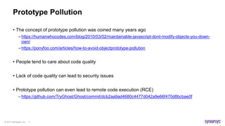 Dangerous Design Patterns In One Line | PDF | Web Development | Internet
