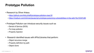 Dangerous Design Patterns In One Line | PDF | Web Development | Internet