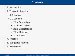 Angular Testing | PPT