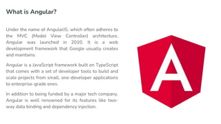 Angular vs React | PPTX
