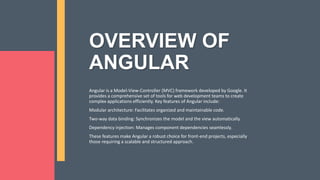 Angular vs React: Pick the Right Front-End in 2024 | PPT