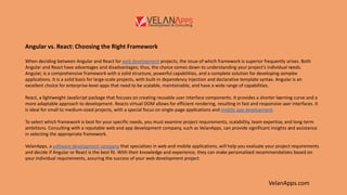 Angular vs React - An Overview Of The Best Front End Development ...
