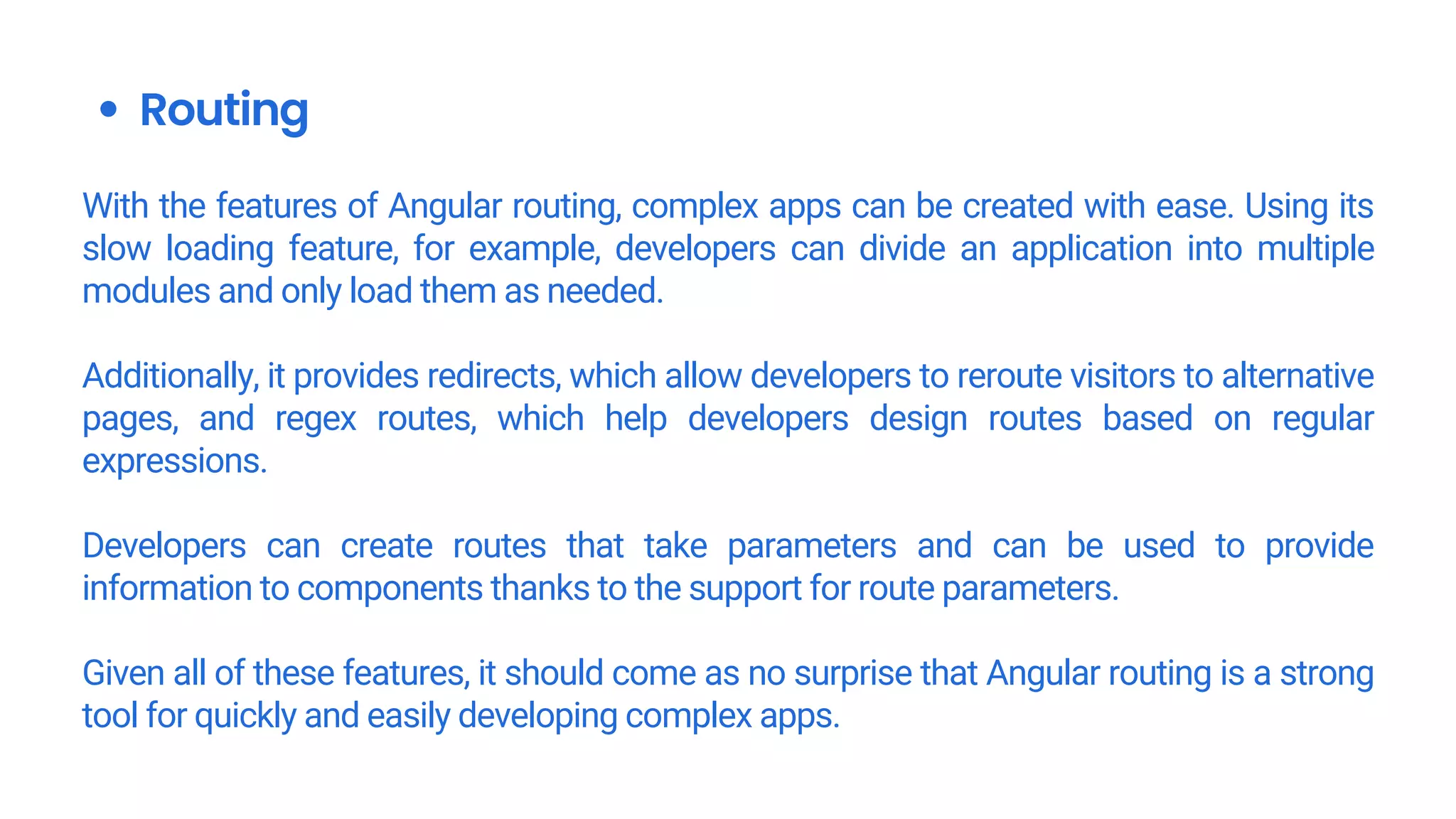 Angular Web App Development Ppt