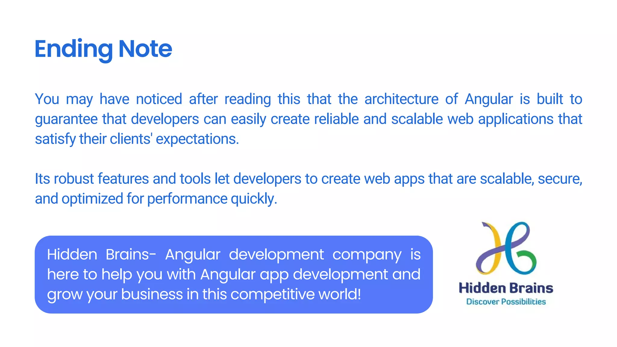 Angular Web App Development Ppt