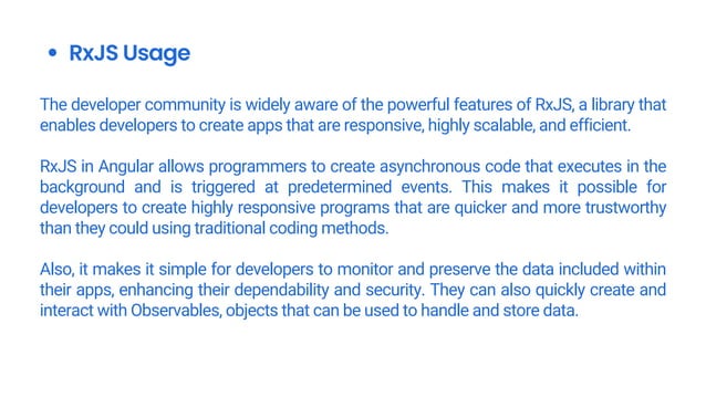Angular Web App Development Ppt